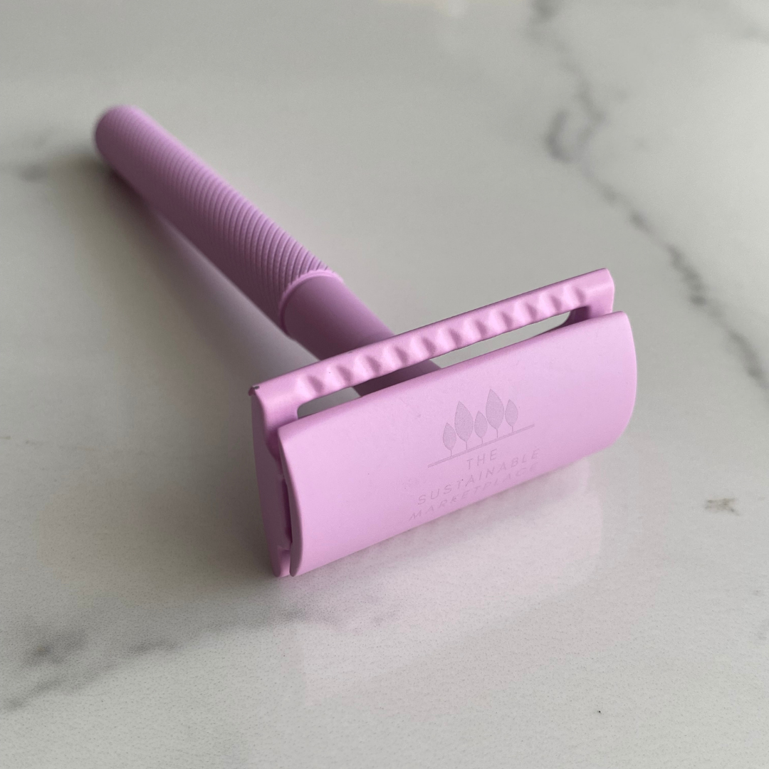 Reusable Safety Razor Purple – The Sustainable Marketplace