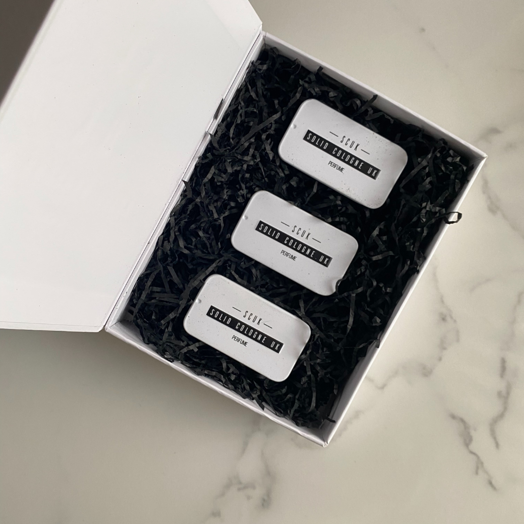 Solid Cologne UK Gift Set - The All White Collection – The Sustainable ...